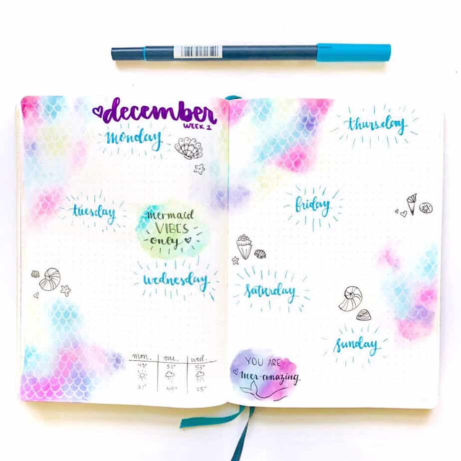 The Best Bullet Journal Weekly Layout Setup Guide - Planning Mindfully