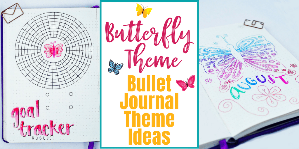 Butterfly Theme: Bullet Journal Theme Ideas - Planning Mindfully