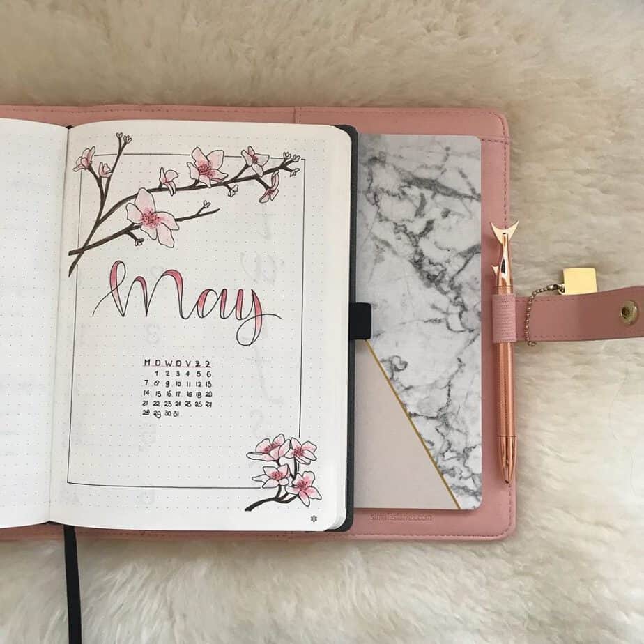 60 Beautiful Bullet Journal Cover Page Ideas For Every Month Of The Year