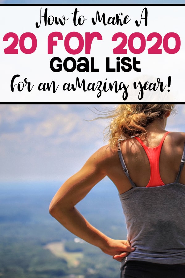 20 for 2020: Achieve Your Goals for an Amazing Year (With Free ...