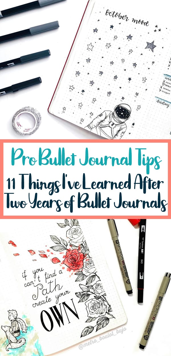 Pro Bullet Journal Tips: 11 Things I've Learned After Two Years of Bujos