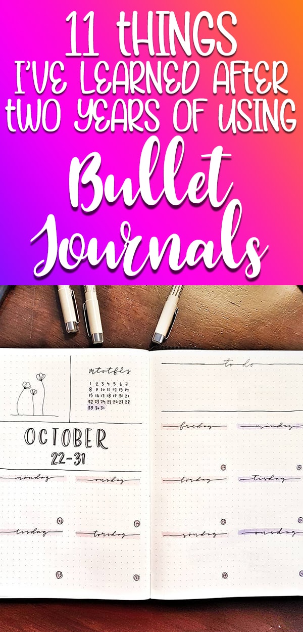 Pro Bullet Journal Tips: 11 Things I've Learned After Two Years of Bujos