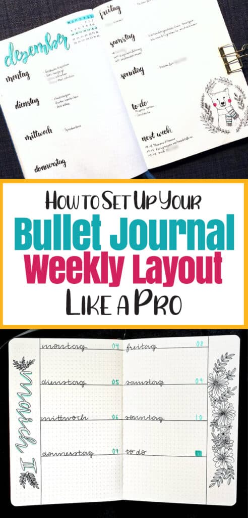 The Best Bullet Journal Weekly Layout Setup Guide - Planning Mindfully