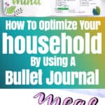 Bullet Journal Spreads to Organize Your Household - Planning Mindfully